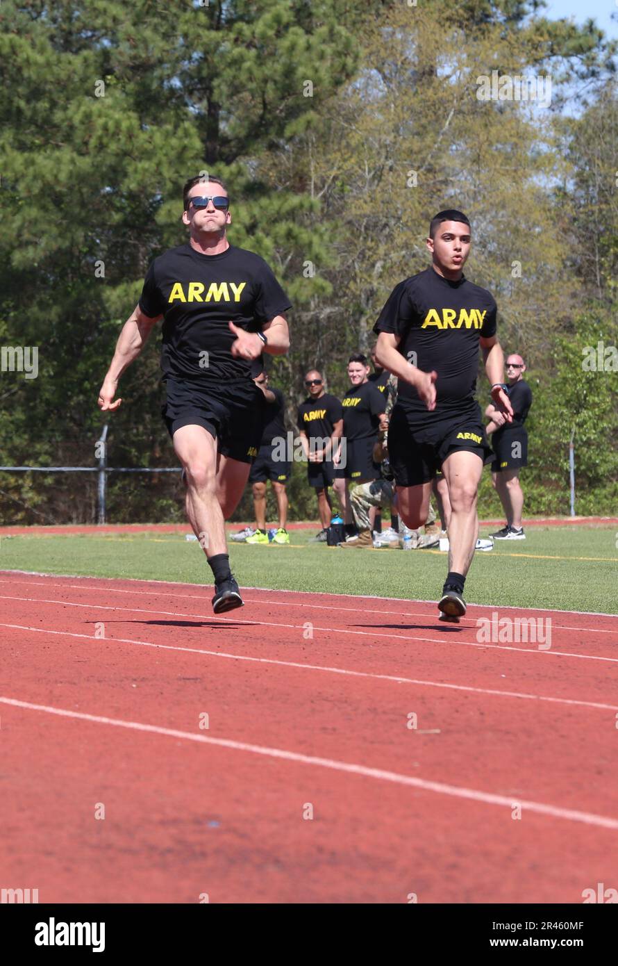 U.S. Army Cpt. Tyler Simmet (left) and Spc. Cristian Gonzalez-Miranda ...