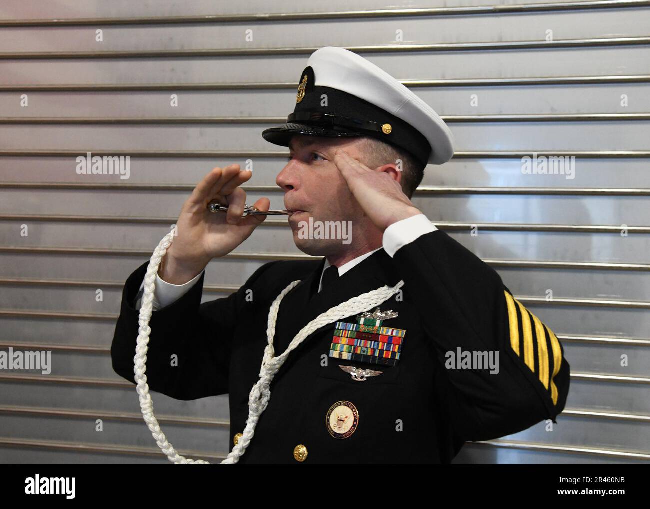 Chief Boatswain's Mate Ryan Schoephoester, from Zimmerman, Minnesota ...