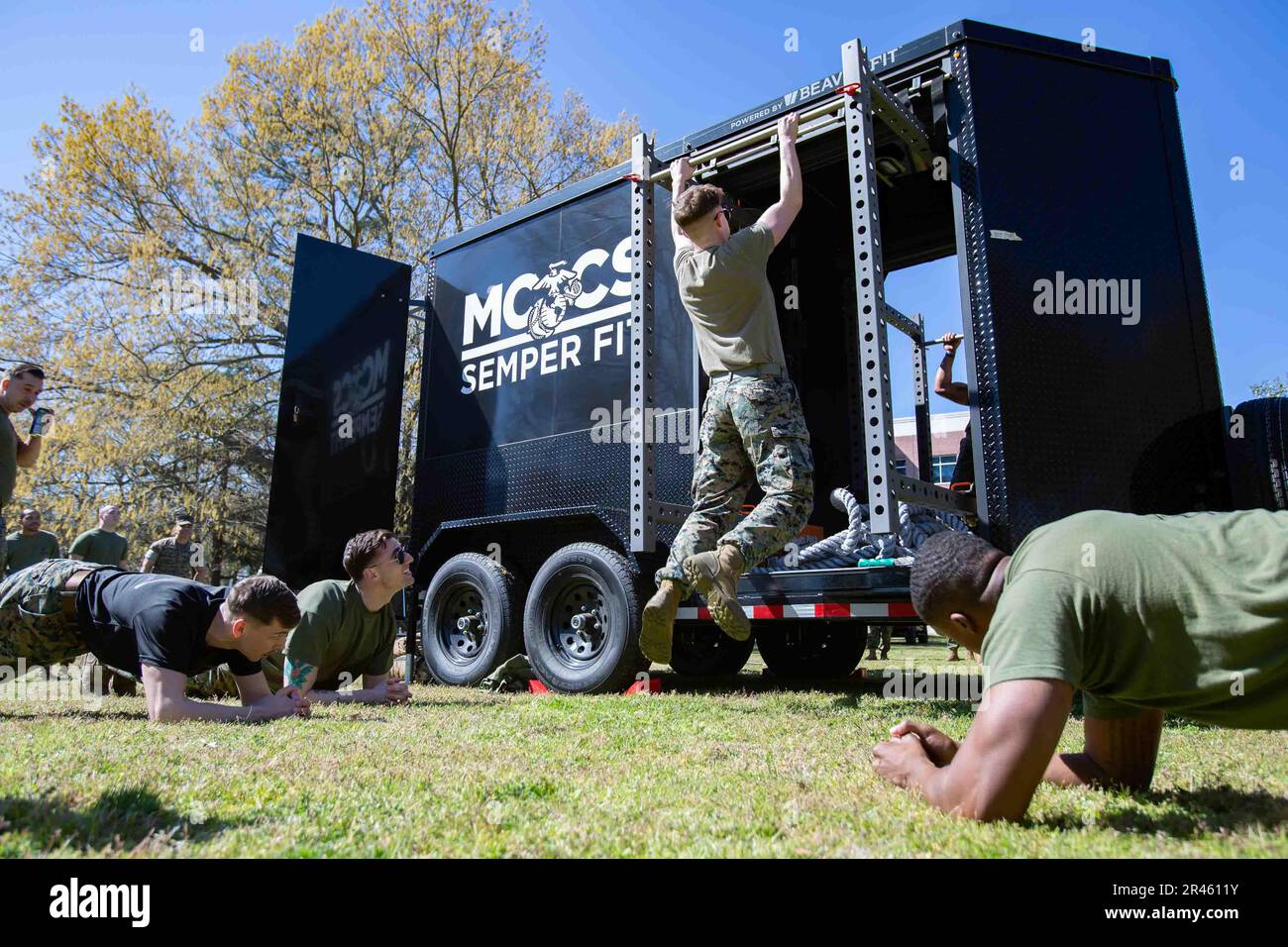 U.S. Marine Corps Cpl. Gavin Mclaughlin, a Marine Air-Ground Task Force ...