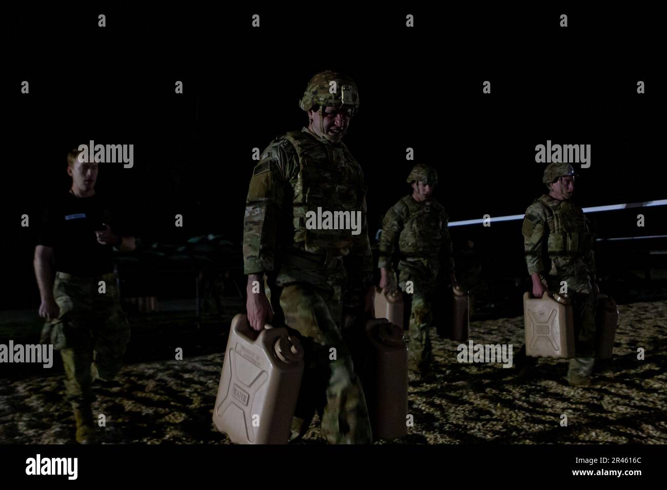 Soldiers from the 1st Stryker Brigade Combat Team, 4th Infantry ...