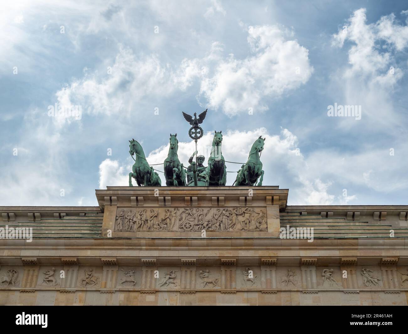 Center of Berlin. Streets of a European city. Capital of Germany Stock ...