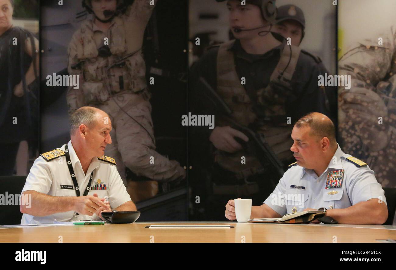 U.S. Coast Guard Vice Adm. Andrew Tiongson, commander Pacific Area ...