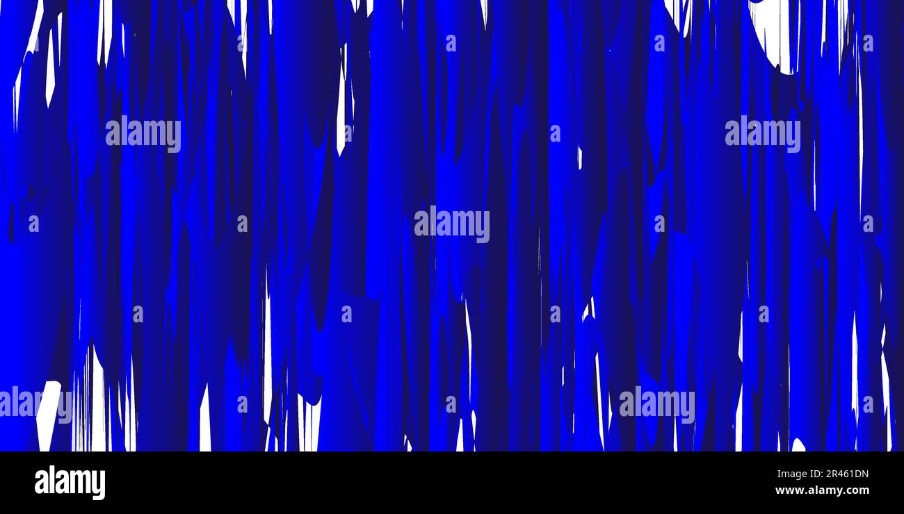 Abstract blue fluid lines horizontal vector background Stock Vector ...