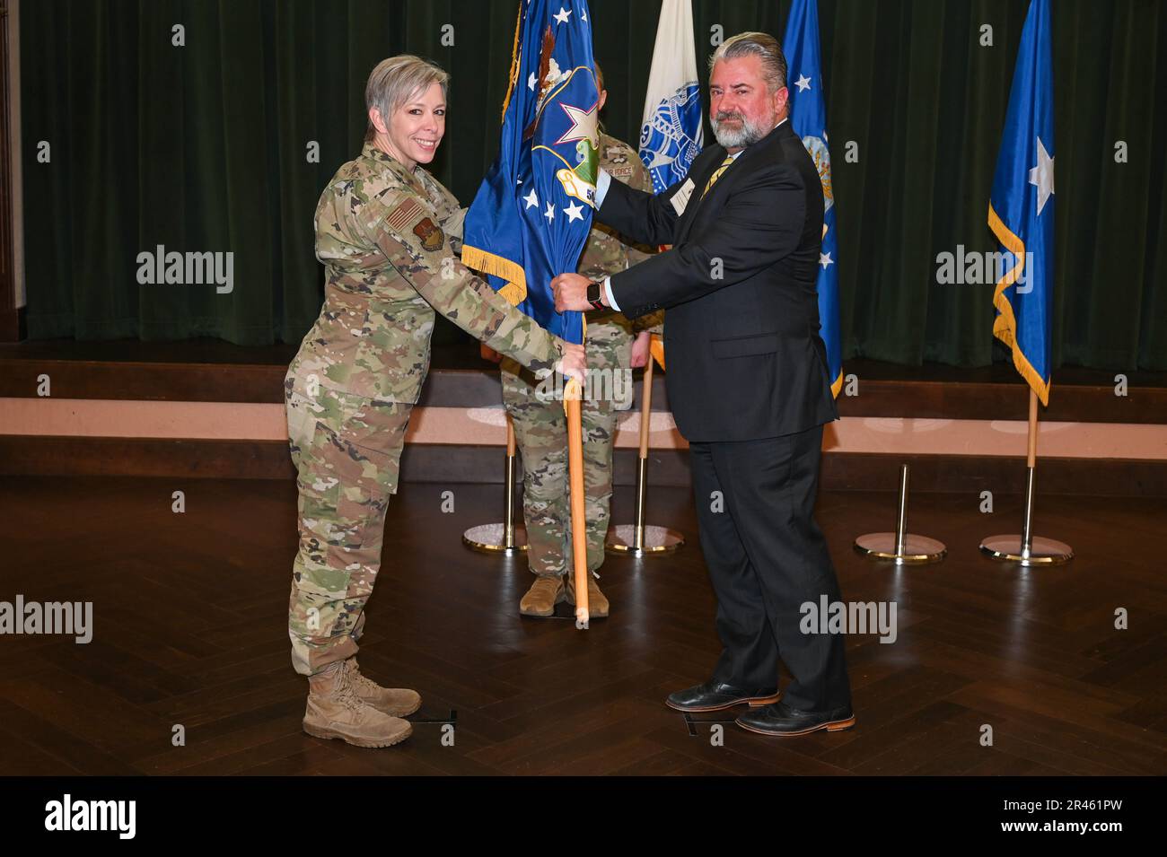 502nd Air Base Wing held an honorary commanders’ hail and farewell ...