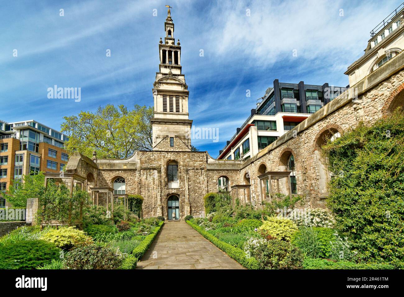 London King Edward Street Christchurch Greyfriars Church Garden the ...
