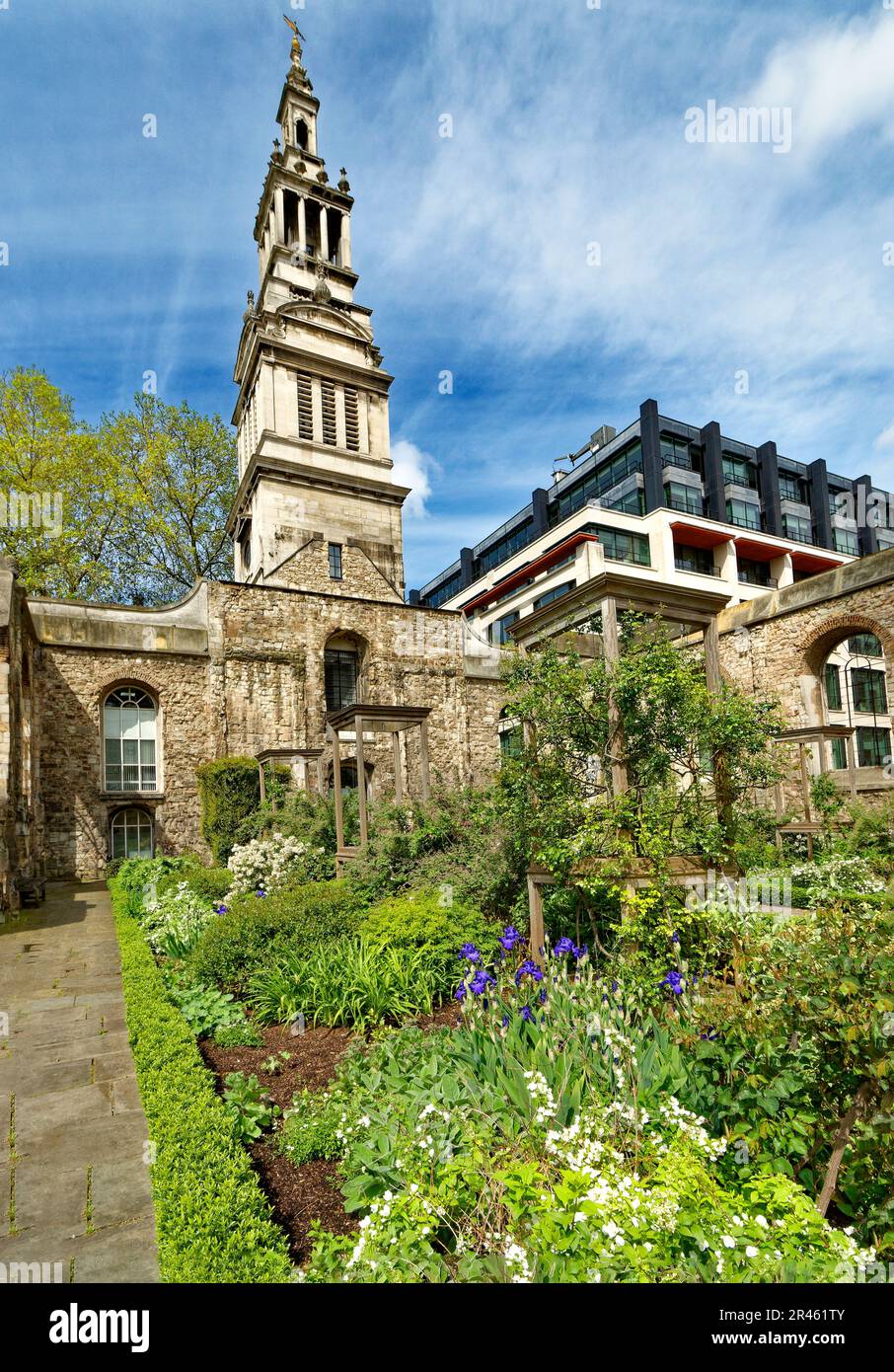 London King Edward Street Christchurch Greyfriars Church Garden the ...