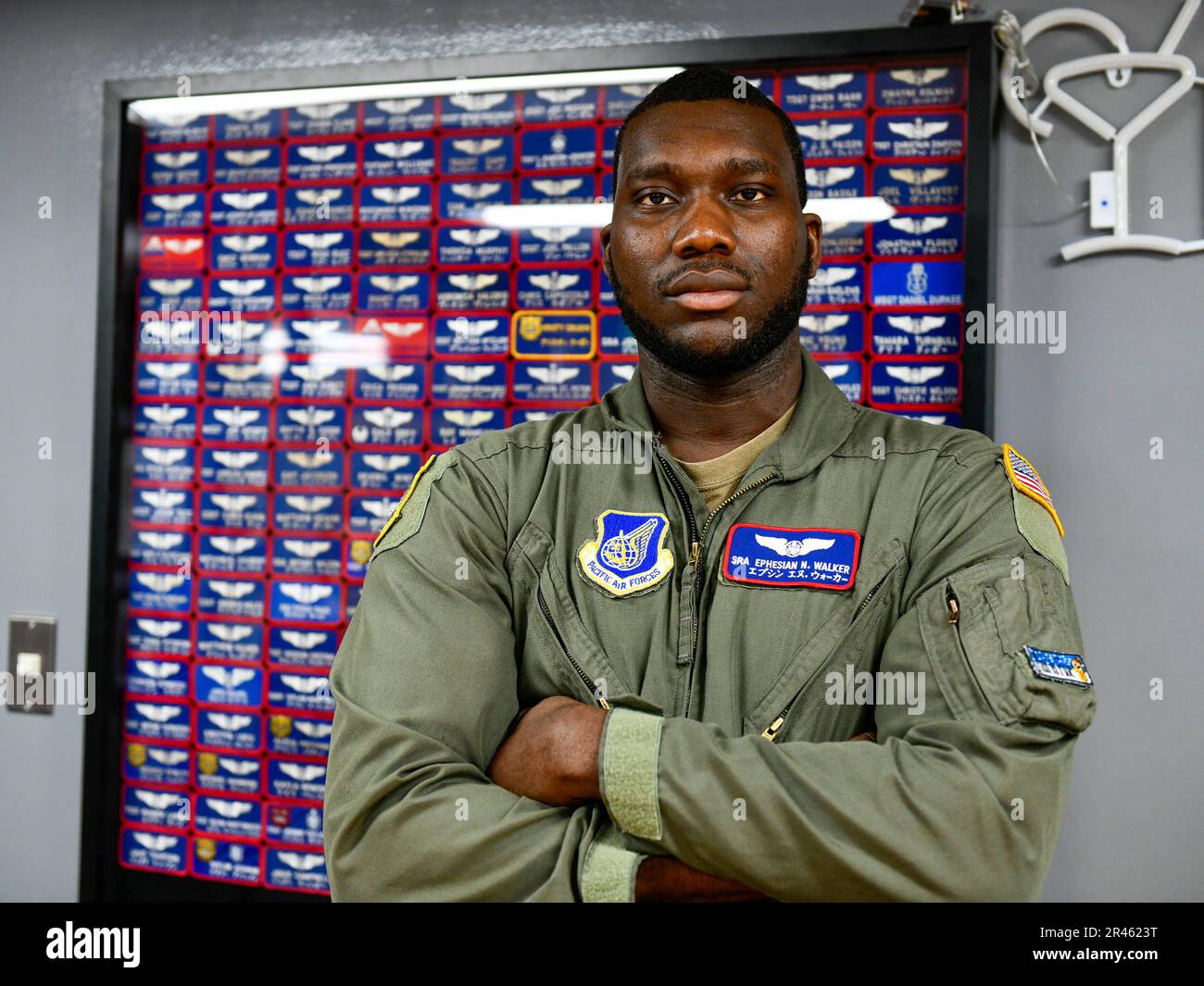 U.S. Air Force Senior Airman Ephesian Walker, 18th Aeromedical ...