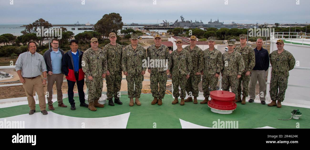 Rear Adm. Brad Collins, commander, Navy Region Europe, Africa, Central ...
