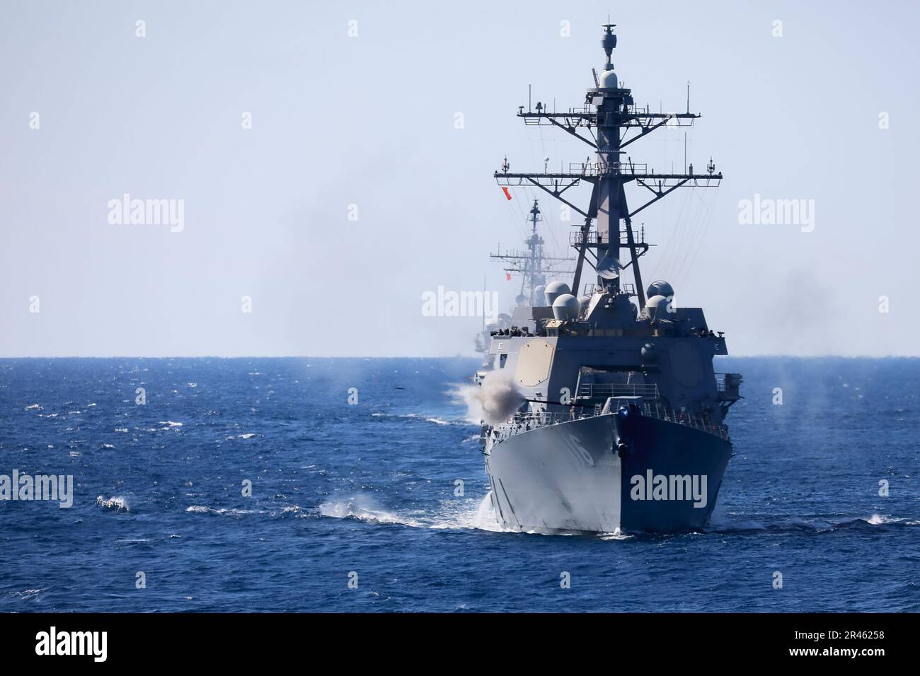 ATLANTIC OCEAN (March 30, 2023) Arleigh Burke-Class guided missile ...