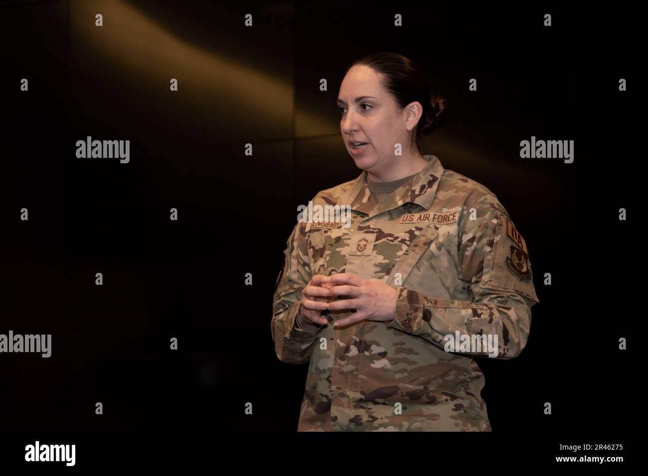 Senior Master Sgt. Stephanie Zengerle, the 88th Force Support Squadron ...