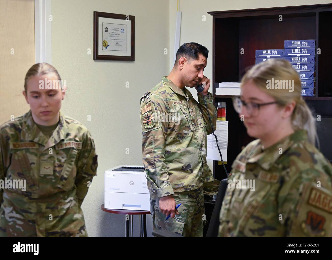 Tech. Sgt. Michael Rodriguez, 355th Wing Legal Office non-commissioned ...