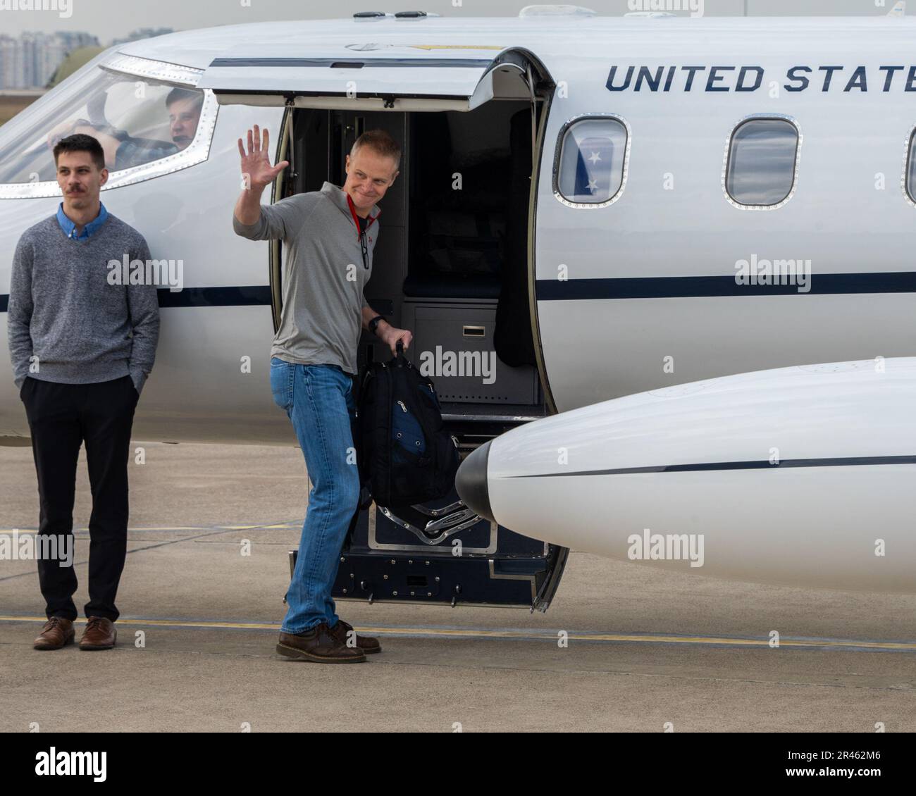 U.S. Air Force Maj. Gen. Derek C. France, Third Air Force commander ...
