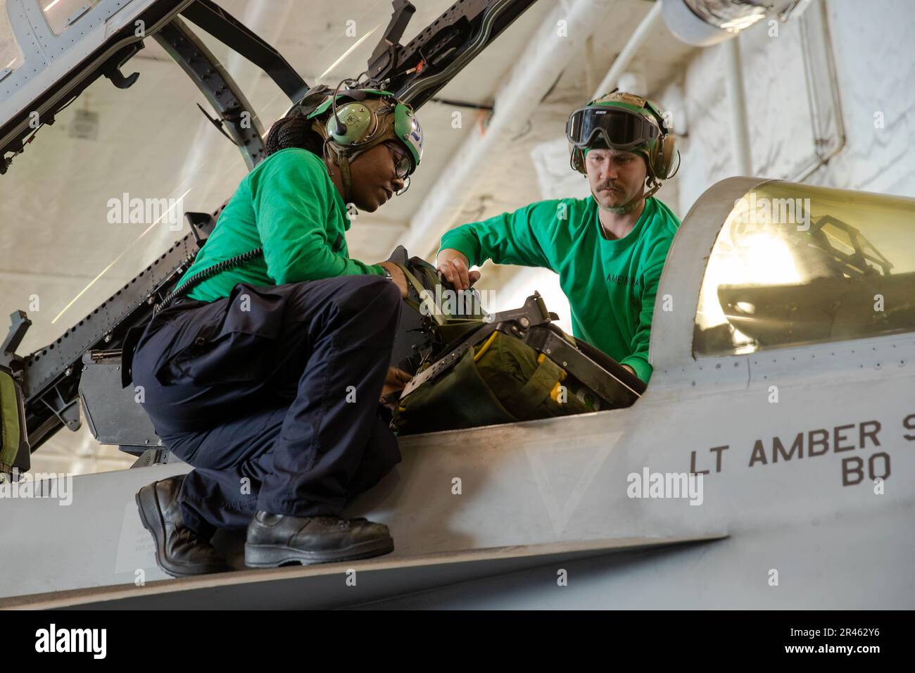 Aviation Structural Mechanic (Safety Equipment) 3rd Class Kaylen Hughes ...