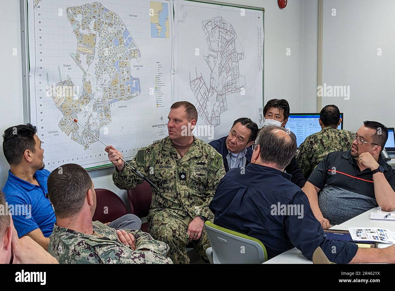 Members of Commander, Fleet Activities Yokosuka (CFAY) participated in ...