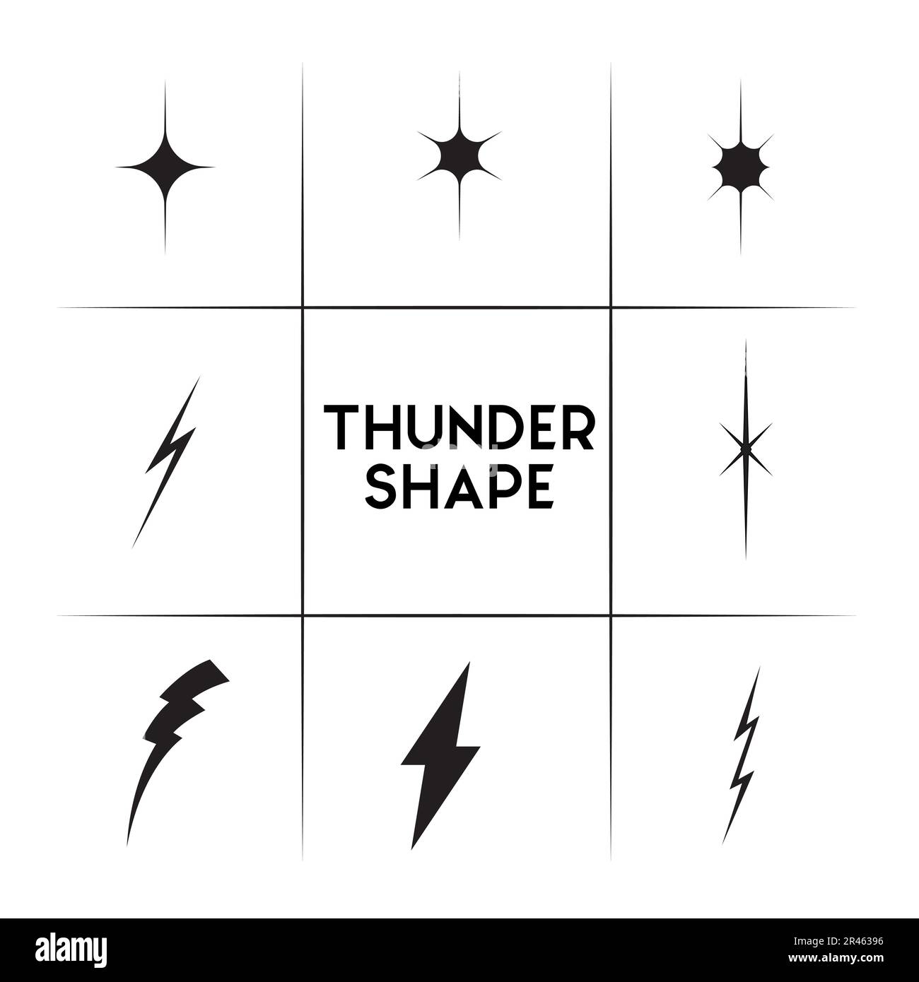 Atmospheric discharge Stock Vector Images - Alamy