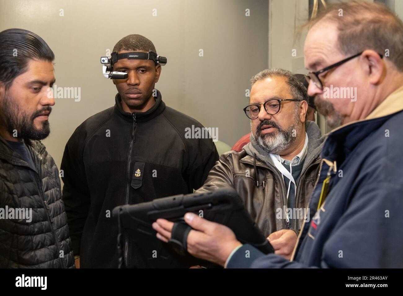 Day two of Repair Technology Exercise (REPTX) at NSWC PHD's UNREP ...