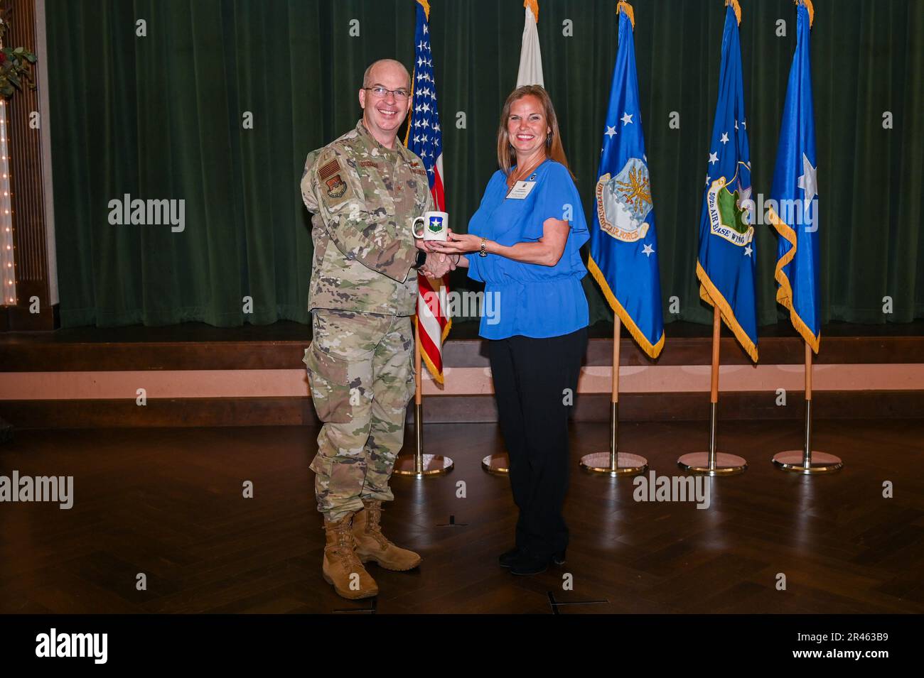 502nd Air Base Wing held an honorary commanders’ hail and farewell ...