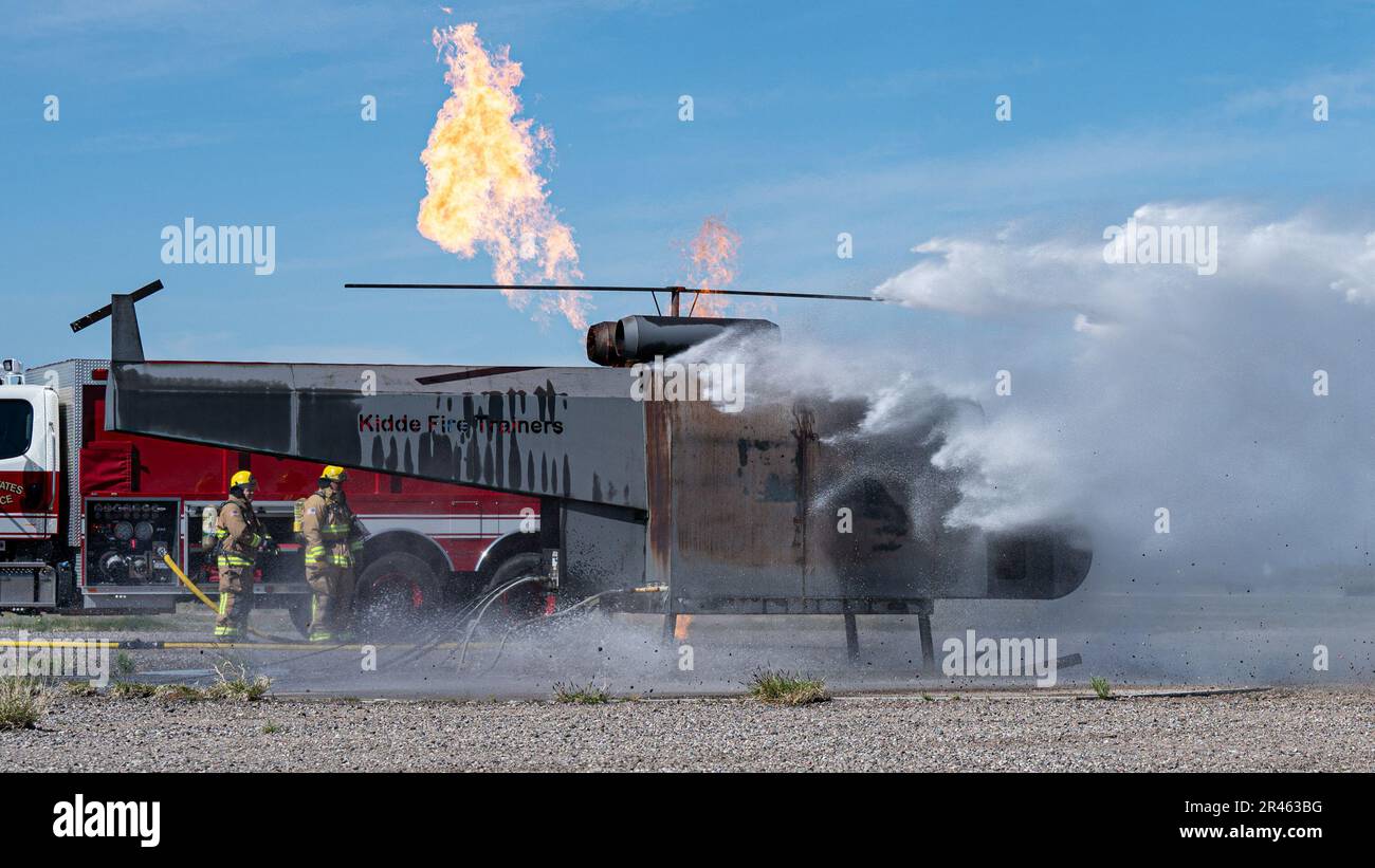 Firefighters from the 355th Civil Engineer Squadron Fire and Emergency ...