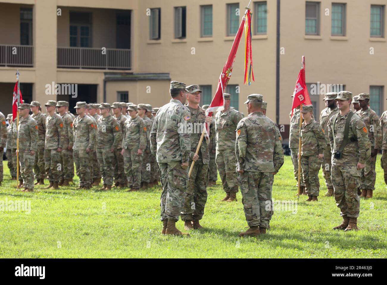 U.S. Army Command Sgt. Maj. Nicholas Ochs, 29th Brigade Engineer ...