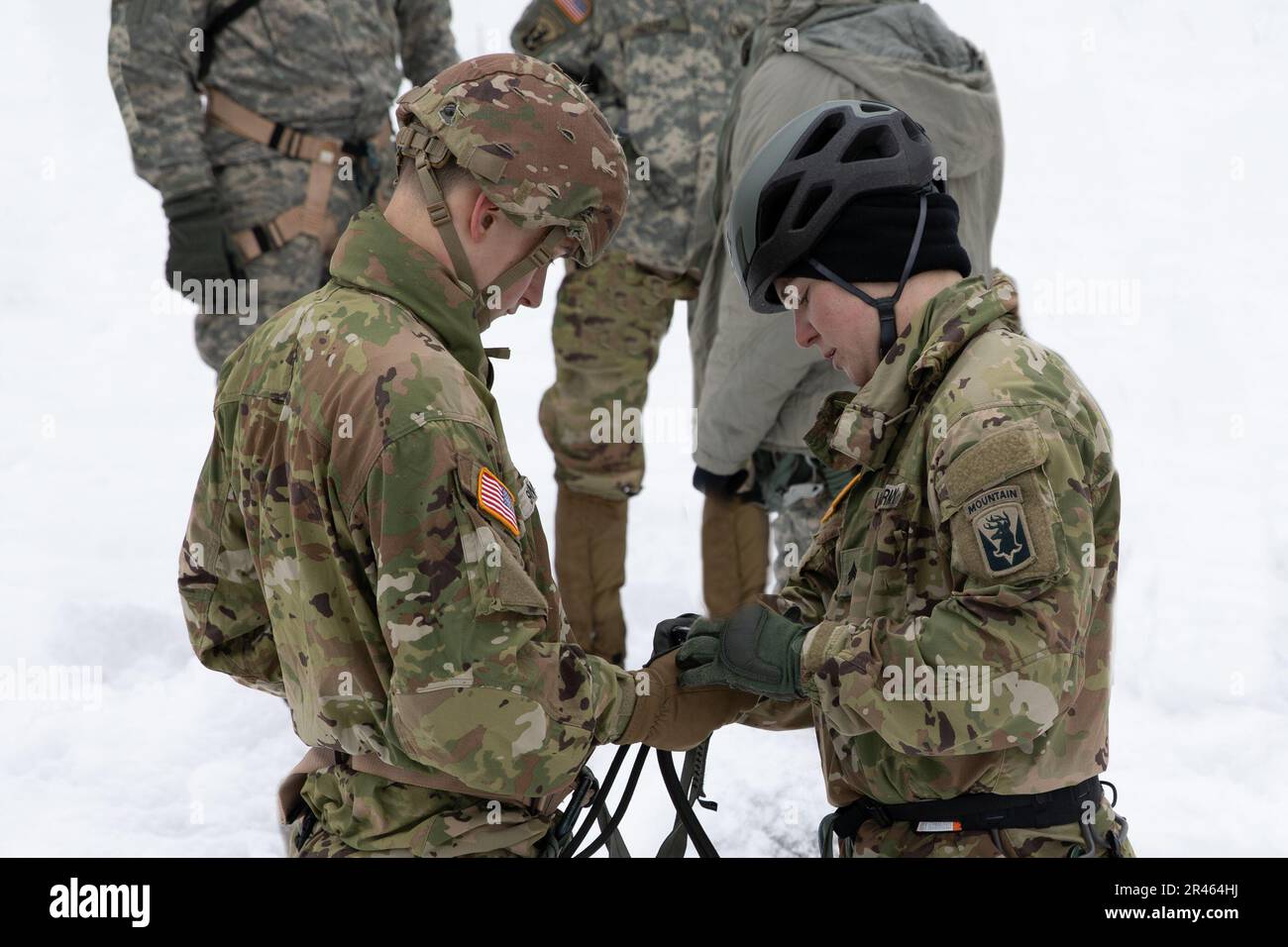 U.S. Army Pvt. Jason Samek, Alpha Company, 3rd Battalion, 172nd ...