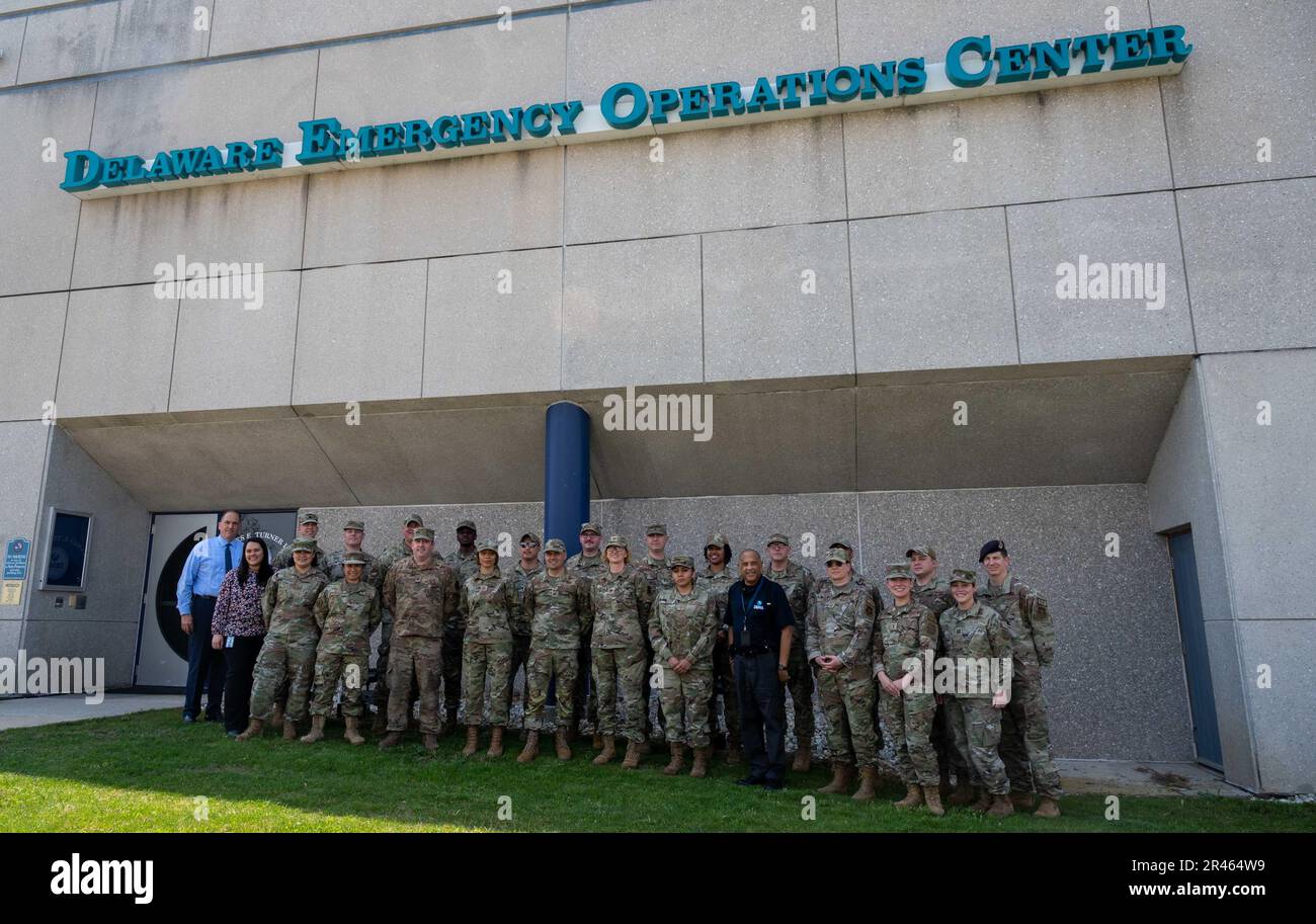 Representatives from the 436th Mission Support Group and the 512th MSG ...