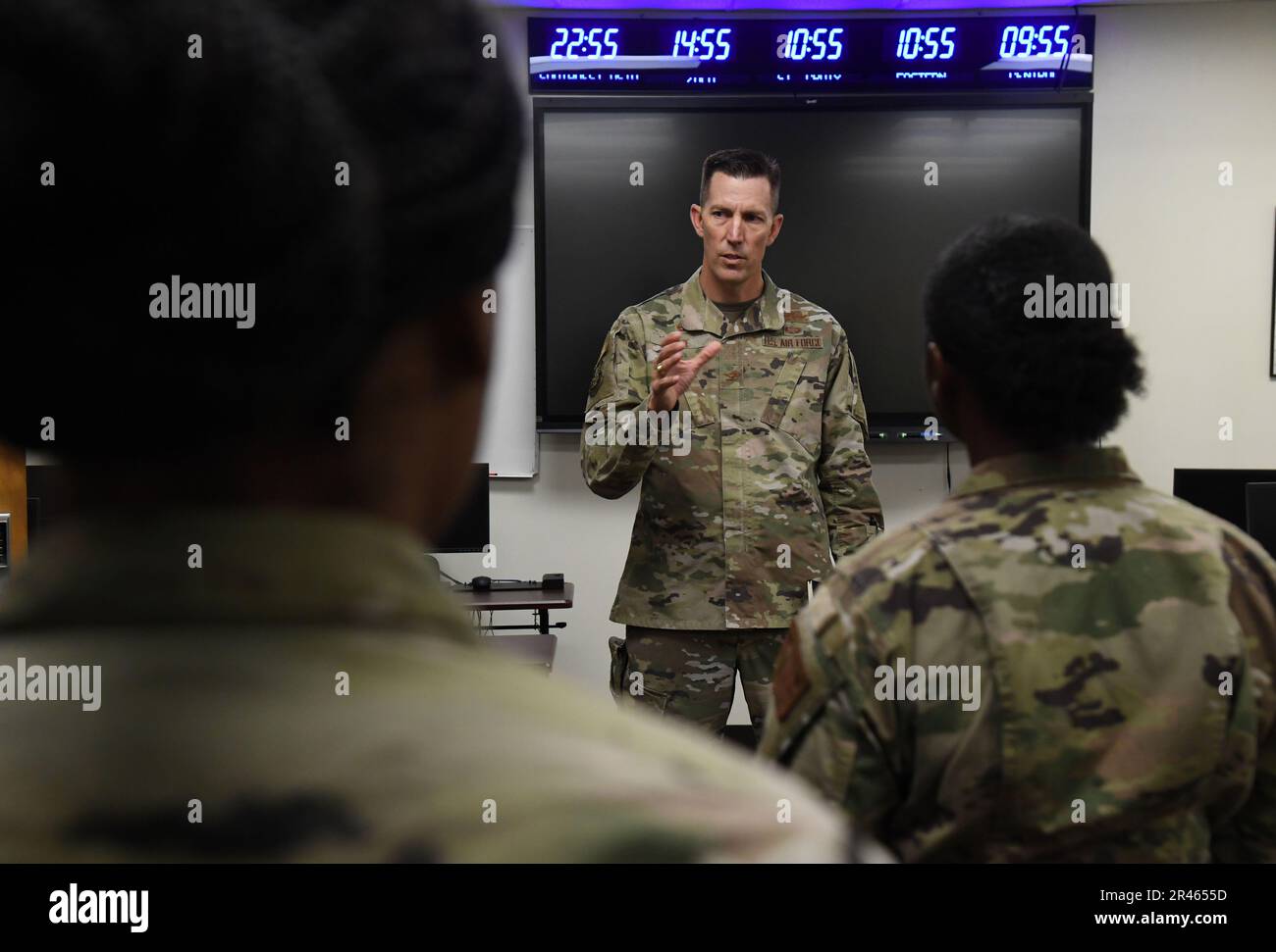 U.S. Air Force Col. Billy Pope, 81st Training Wing commander, visits ...