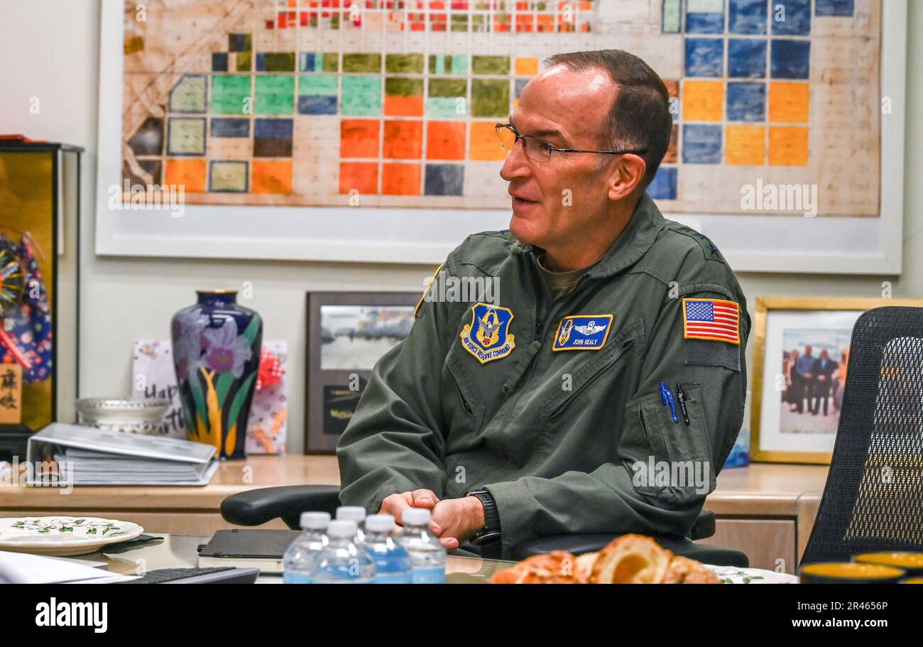 Air Force Reserve Commander Lt. Gen. John Healy sat down with Anchorage ...