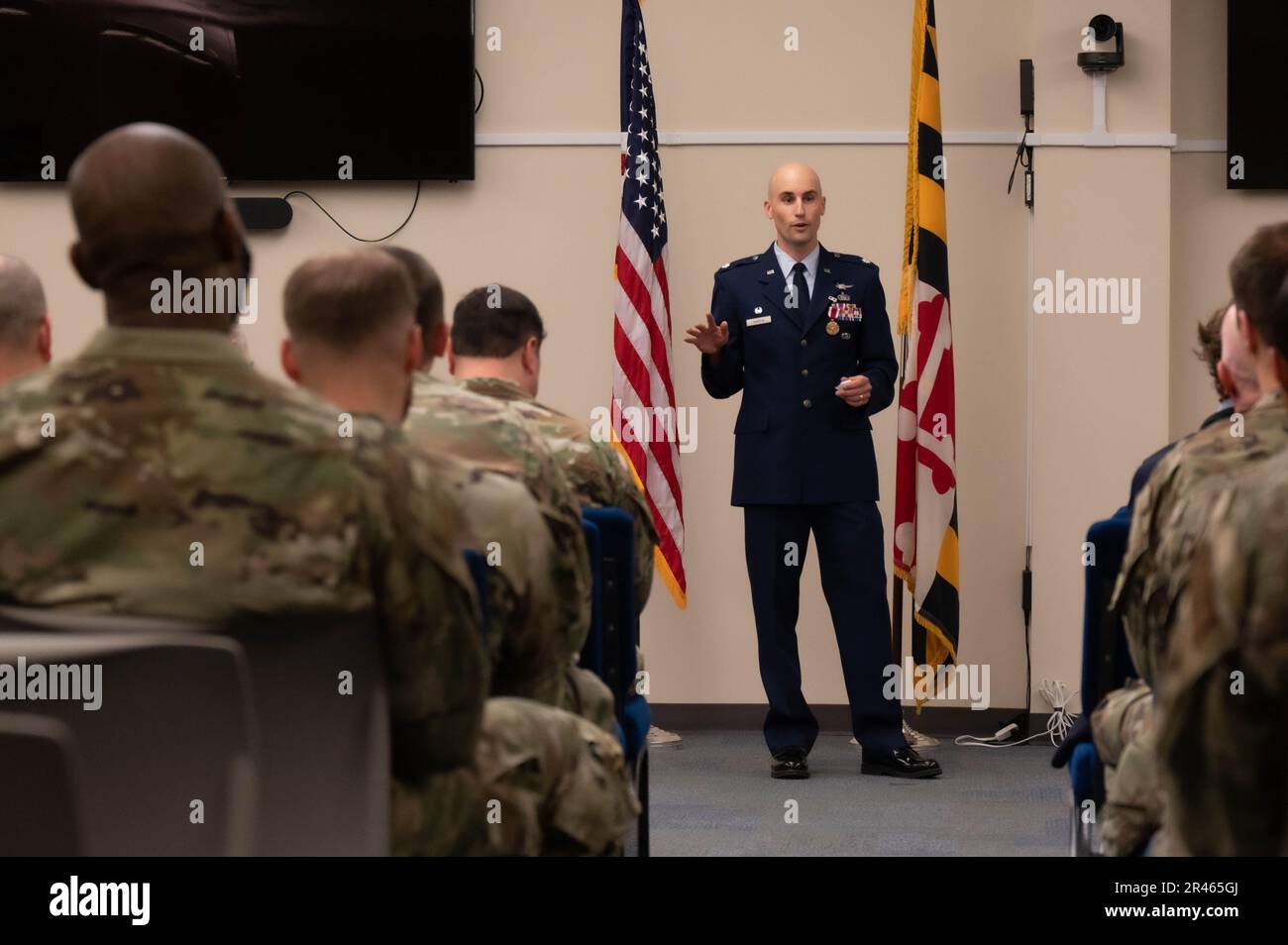 U.S. Air Force Lt. Col. Eric R. Burdon, 275th Operations Support ...