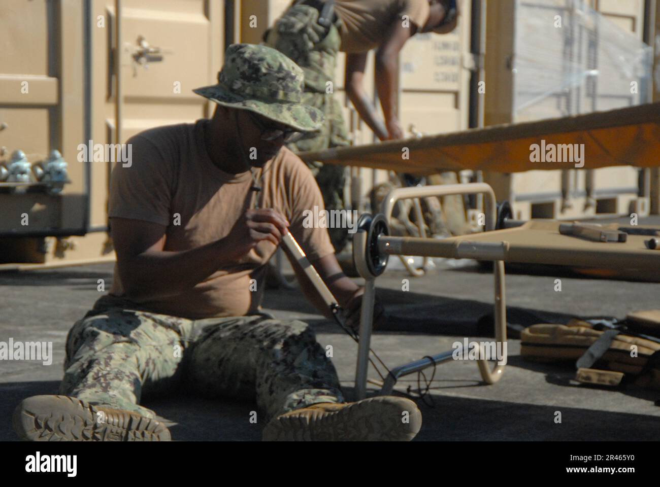 Engineering Aide U.S. Navy 2nd Class Nathaniel Taylor III, with ...