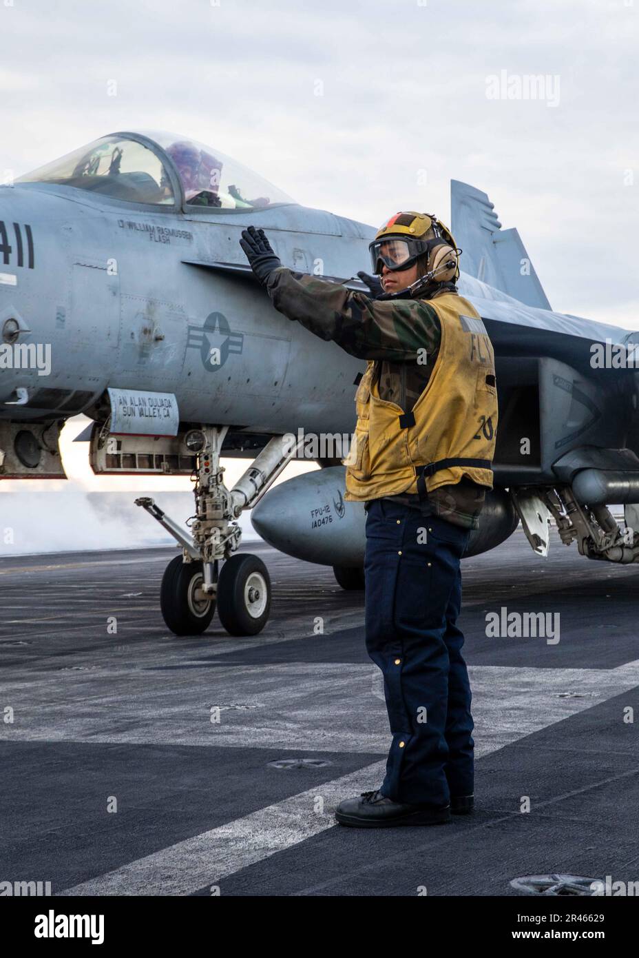 230405-N-IX644-2138 ADRIATIC SEA (April 5, 2023) A Sailor assigned to ...