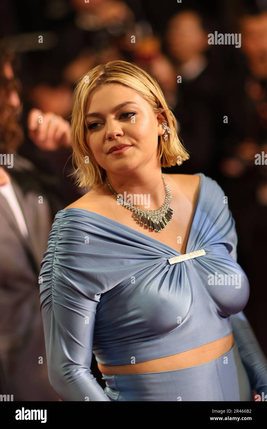 Cannes, France. 22nd May, 2023. Cannes, France 22. May 2023; Louane ...