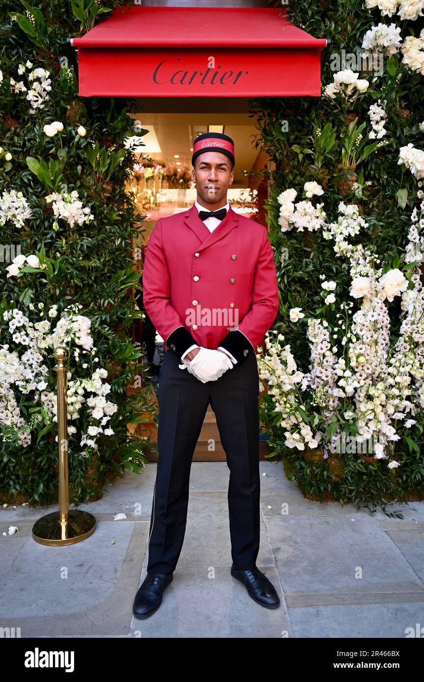 London, UK. Cartier Doorman, Cartier, Chelsea in Bloom, London's ...