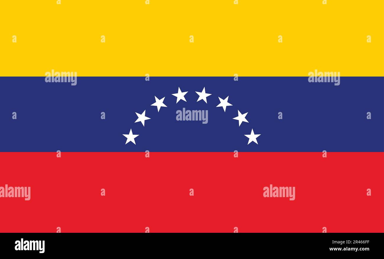 Venezuela Flag Design Stock Vector Image & Art - Alamy
