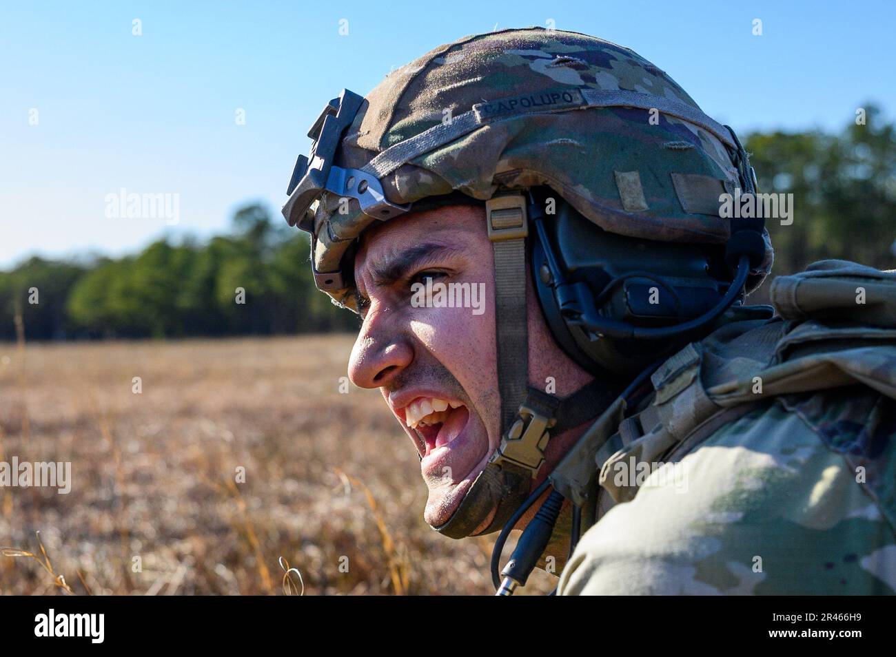 U.S. Army Staff Sgt. Aaron Capolupo, with Bravo Company, 1st Battalion ...