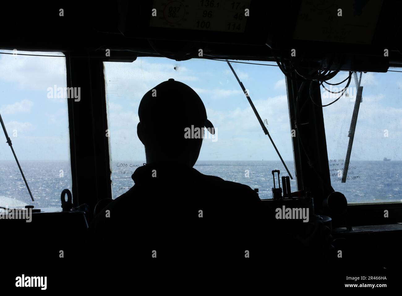 230324-N-NS135-1236 ATLANTIC OCEAN (March 24, 2023) A Sailor, assigned ...