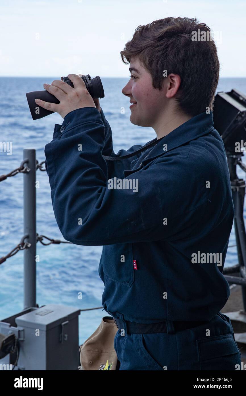 BoatswainÕs Mate Seaman Alexandra Carrillo, from Arlington, Texas ...