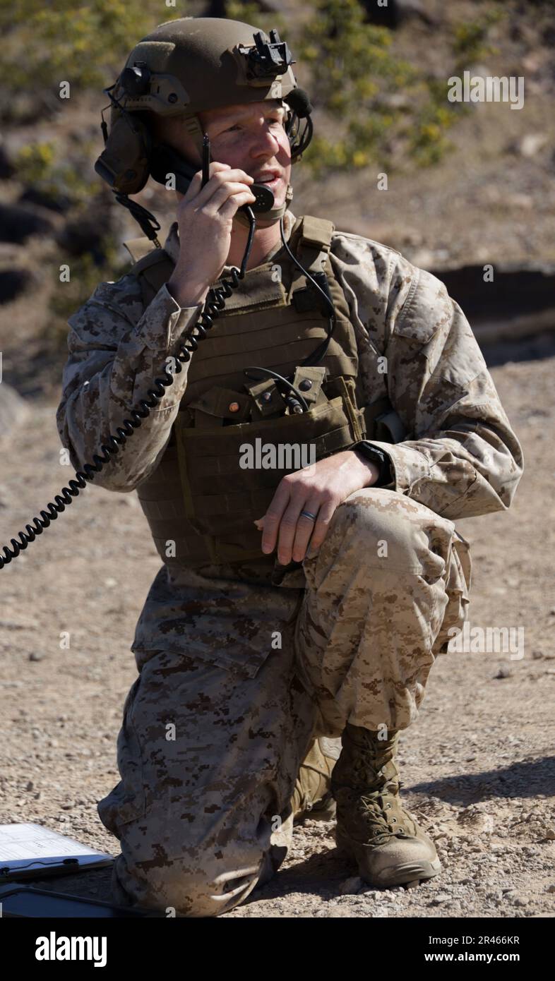 U.S. Marine Corps Capt. David Kramer, a native of Modesto, California ...