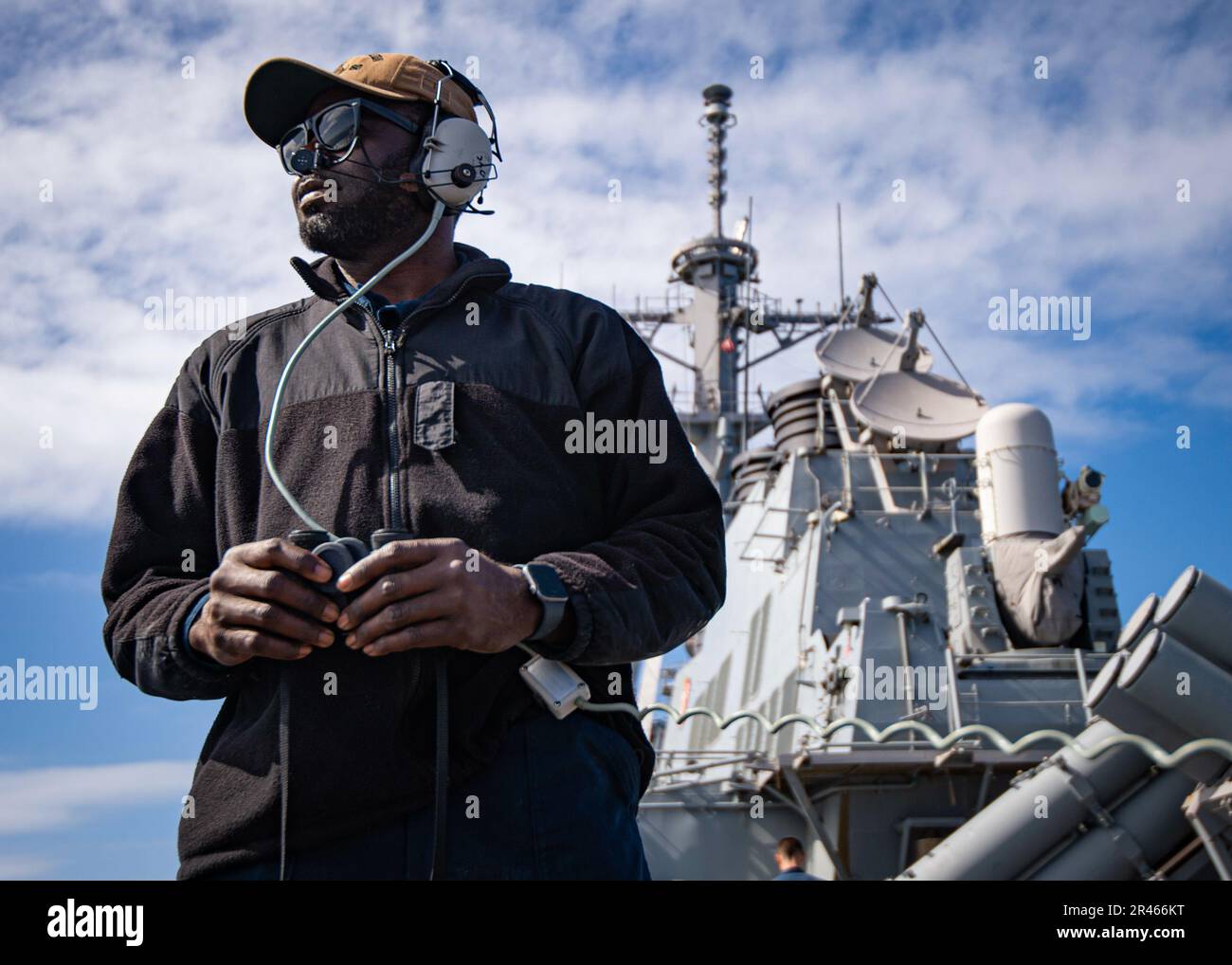 230112-N-NH267-1069 PACIFIC OCEAN (Jan. 12, 2023) U.S. Navy Boatswain's ...