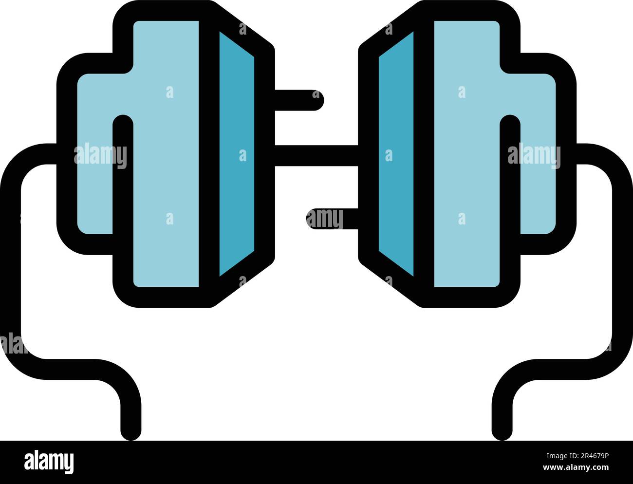 Medical defibrillator icon. Outline Medical defibrillator vector icon ...