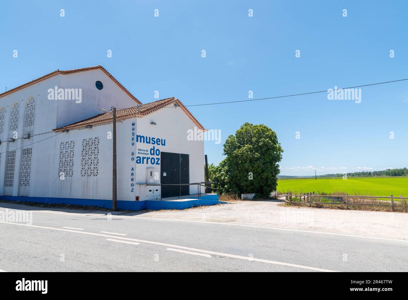 The Rice Museum is located at the entrance to the village of Comporta ...
