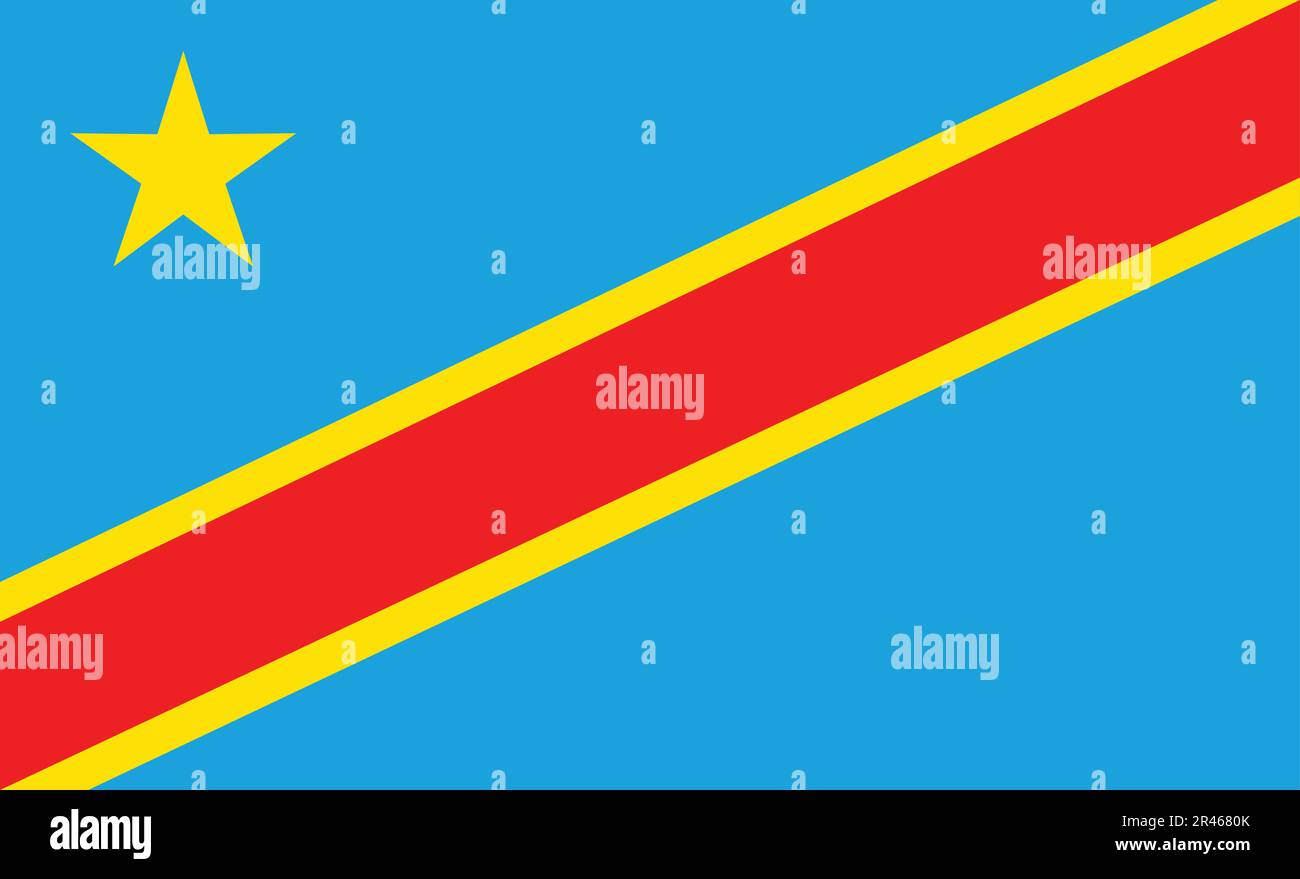 Congo usa flag Stock Vector Images - Alamy