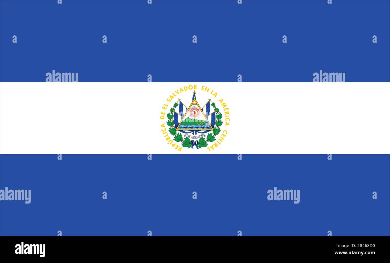 Ei salvador flag hi-res stock photography and images - Alamy