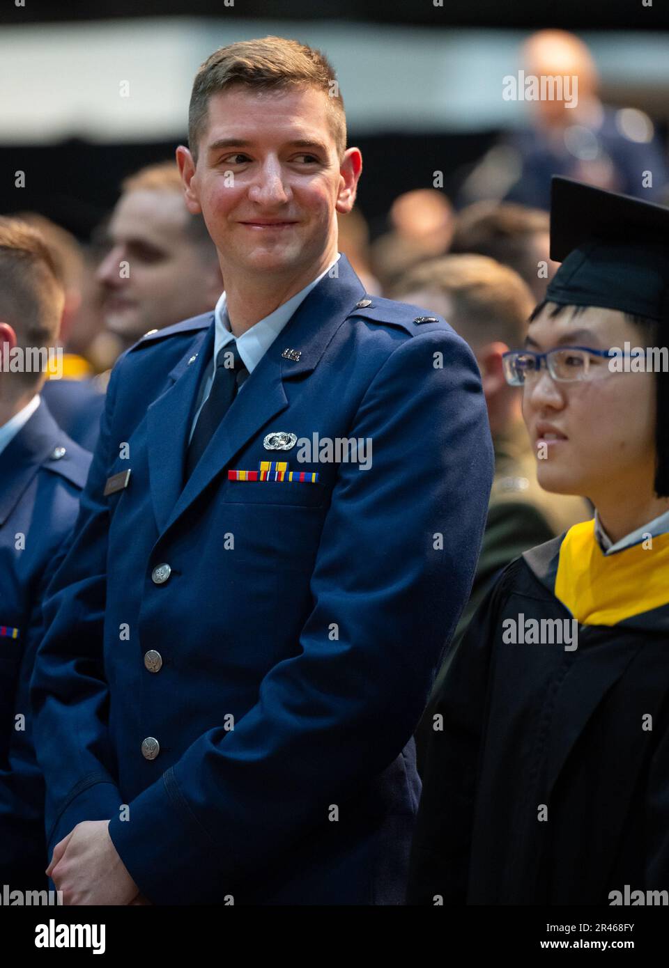 A member of the Air Force Institute of Technology’s Class of 2023 ...