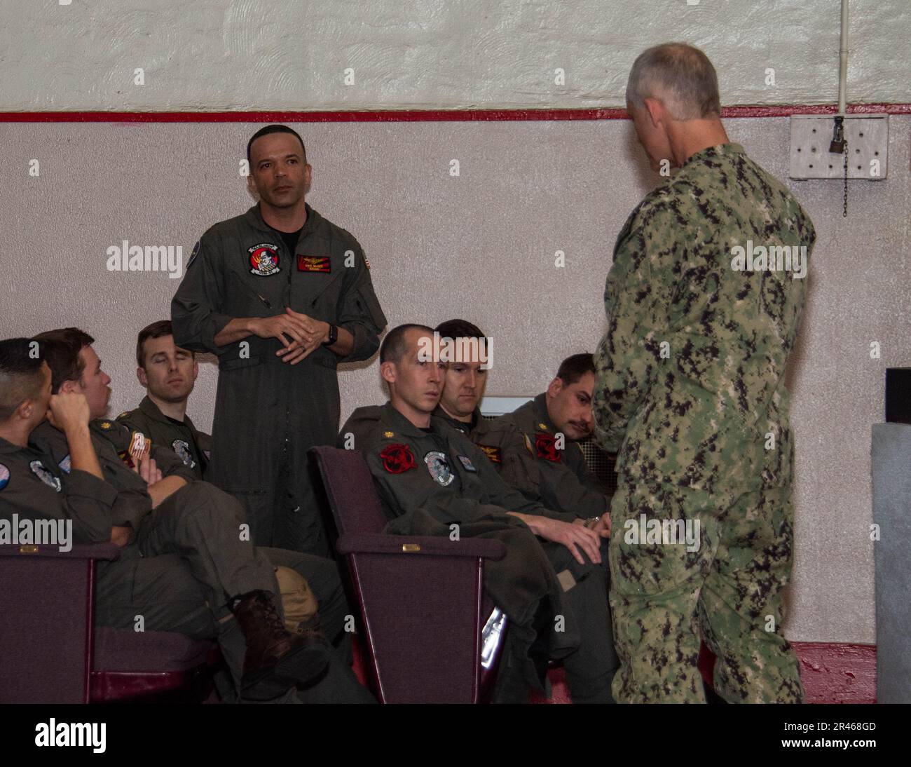 230403-N-OG286-1020 ATSUGI, Japan (April 3, 2023) Rear Adm. Wayne Baze ...