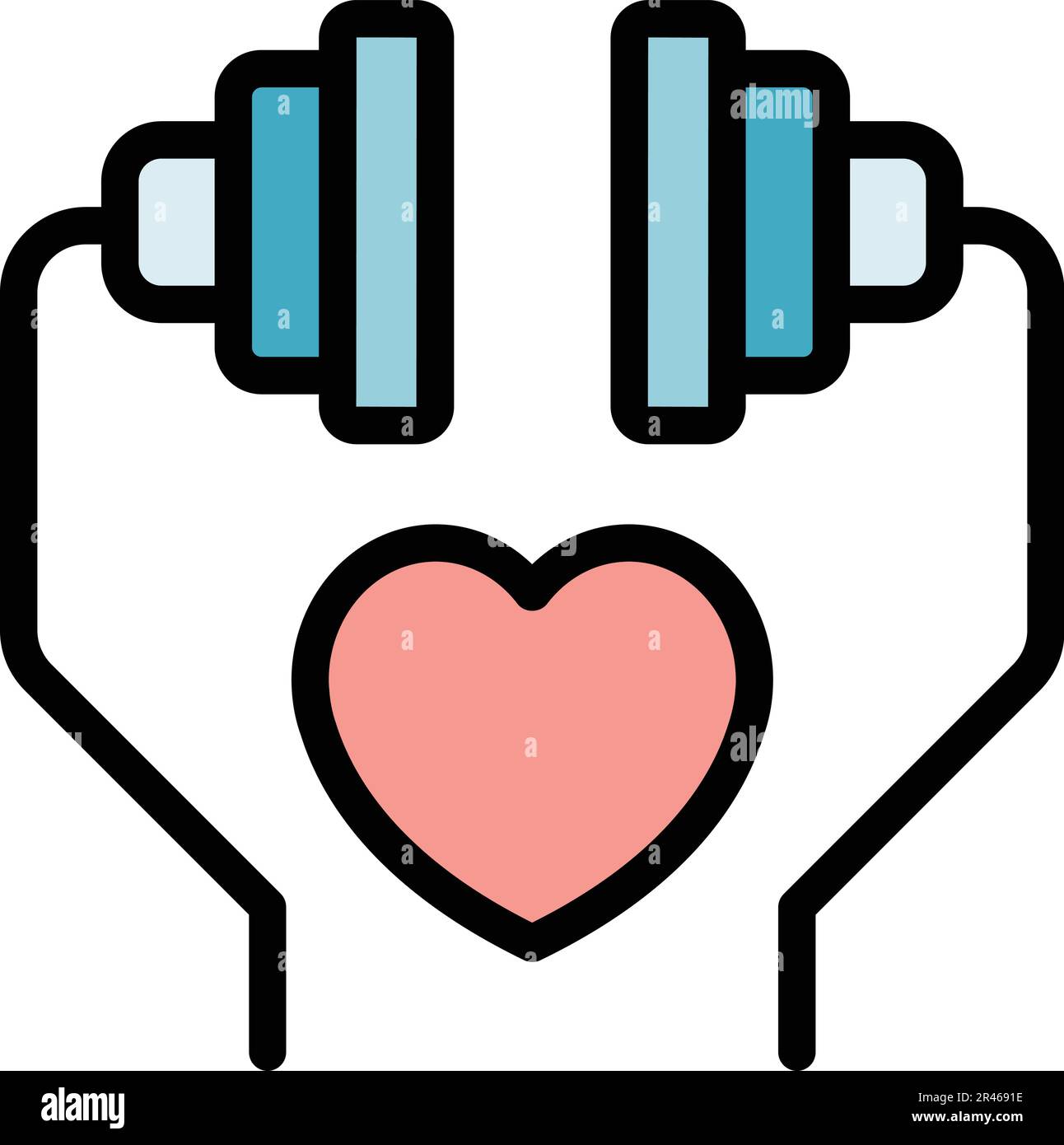 External defibrillator icon. Outline External defibrillator vector icon ...