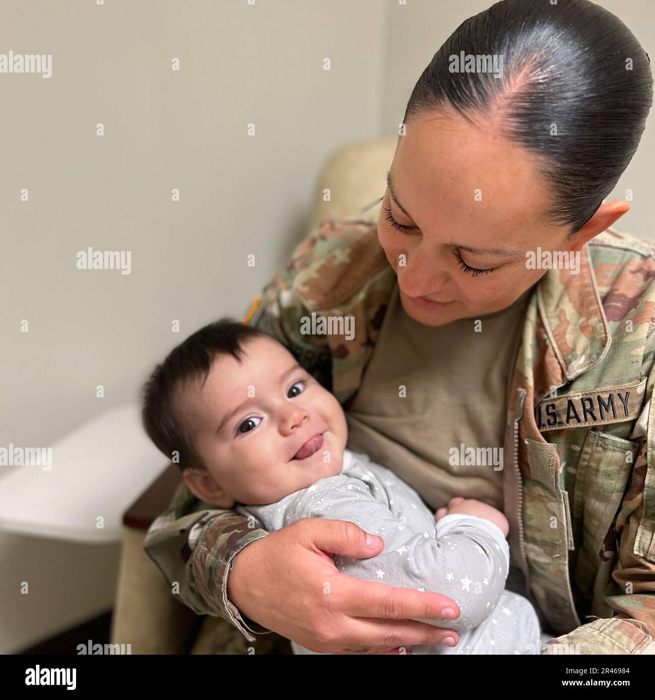 Maj. Jacquelin Marrero, support operations officer, 710th Brigade ...