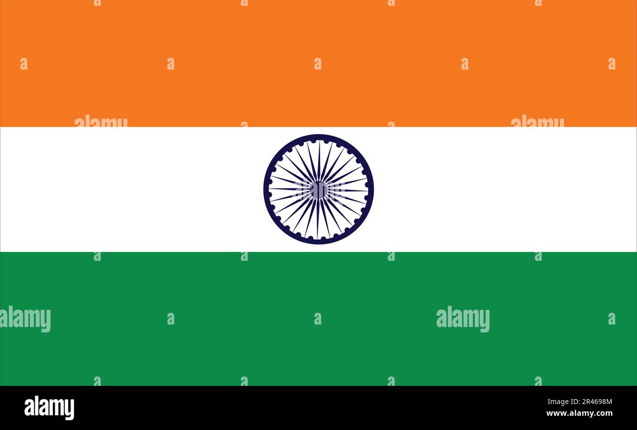 India Flag Design Stock Vector Image & Art - Alamy