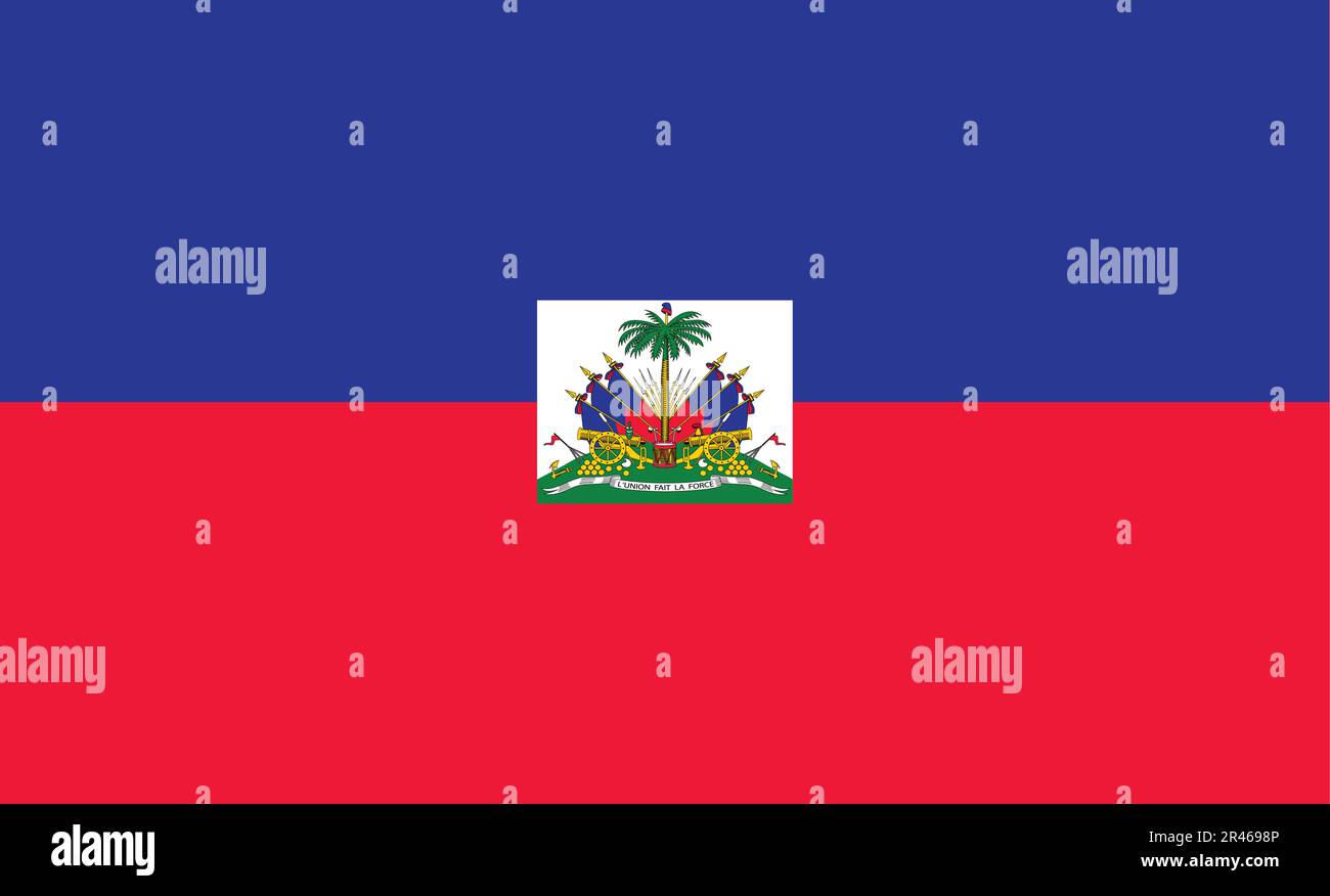 Haiti Flag Design Stock Vector Image & Art - Alamy