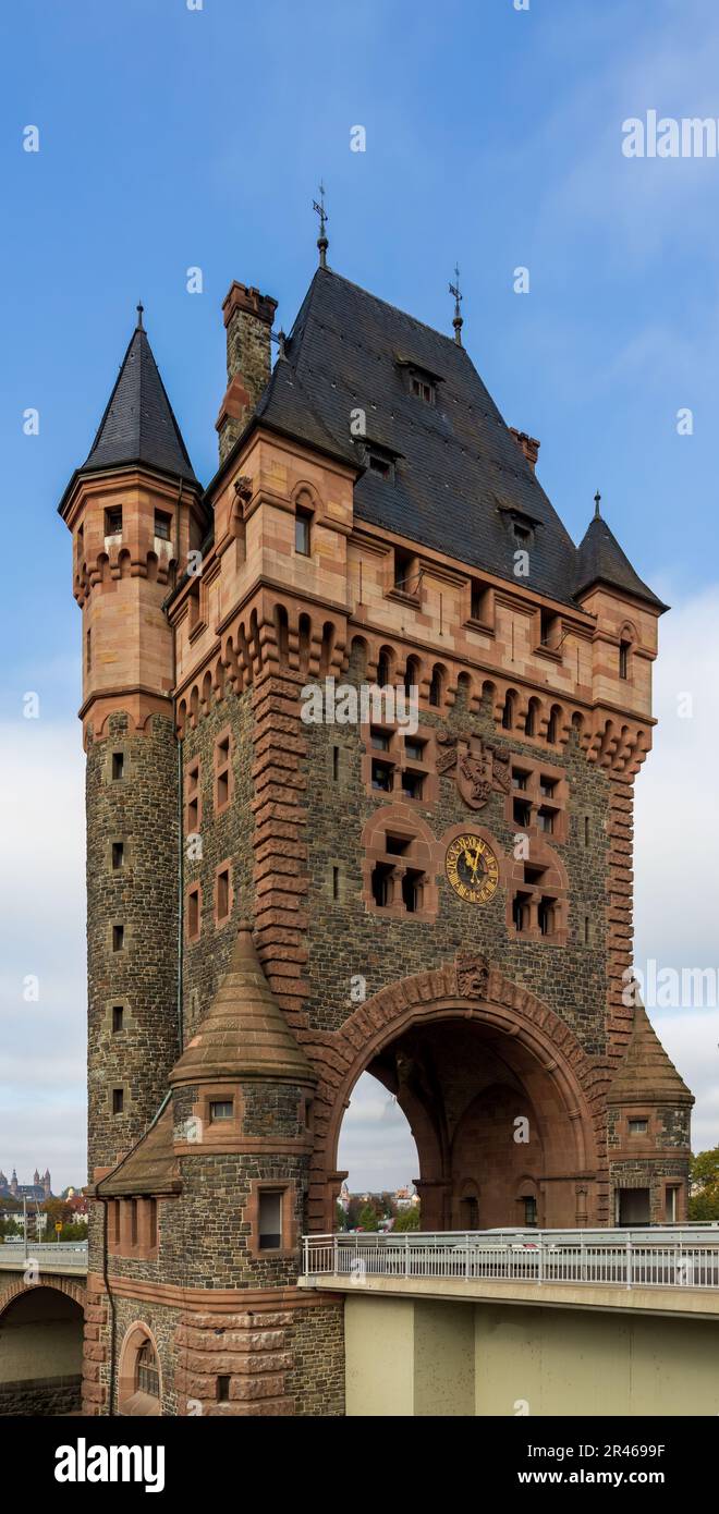 The iconic Old Bridge in Worms, Germany Stock Photo - Alamy