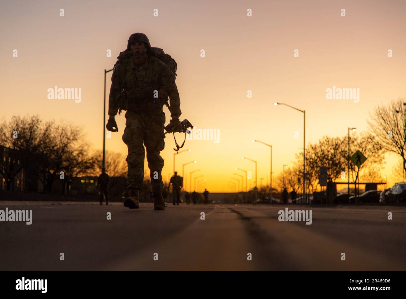 A Soldier assigned to 1st Battalion, 36th Infantry Regiment competes in ...